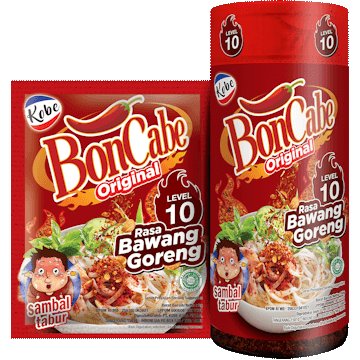 BonCabe level 10, rasa Bawang Goreng - BonCabe